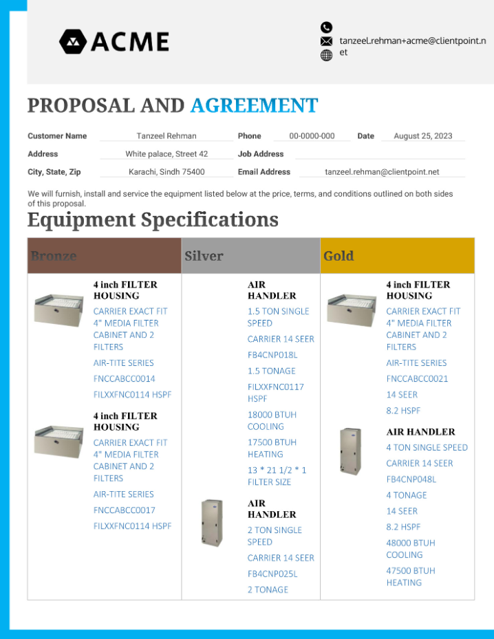 How to Power Up Your HVAC Business with ClientPoint's Good Better Best ...