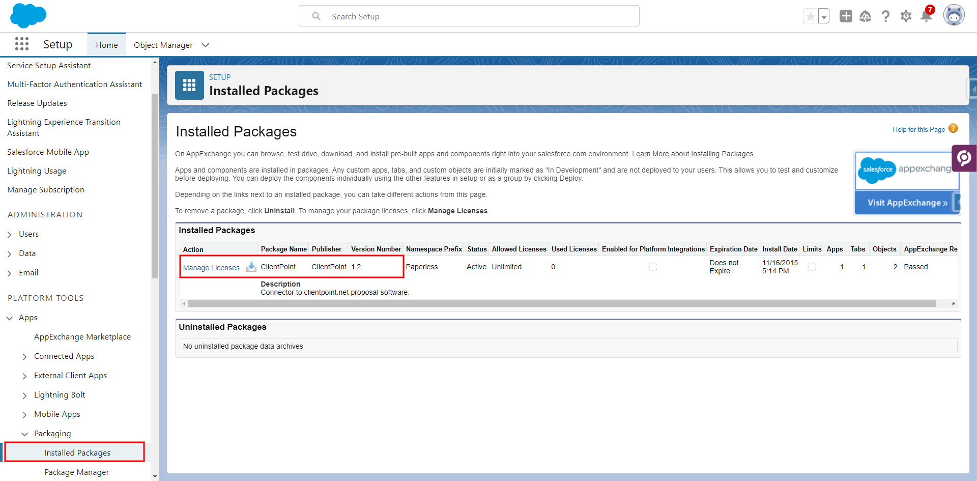 Enable The Creation Of A Proposal Object In Salesforce Clientpoint 9031
