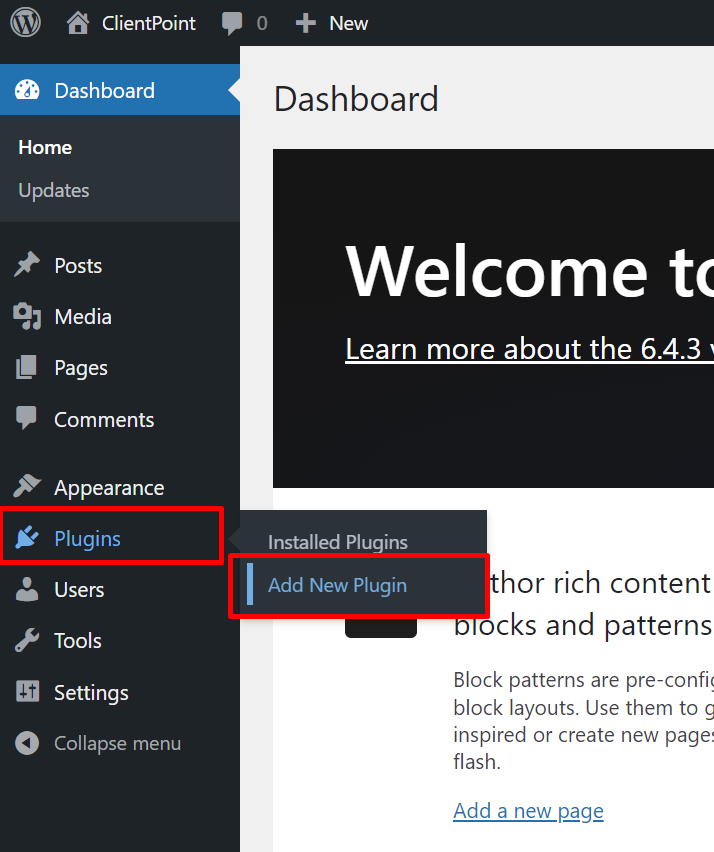How to Install CustomerOS WordPress Plugin on Your Site – ClientPoint