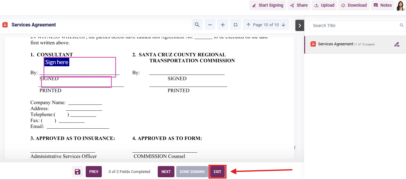How to Use the New ClientPoint Sign Exit Feature – ClientPoint