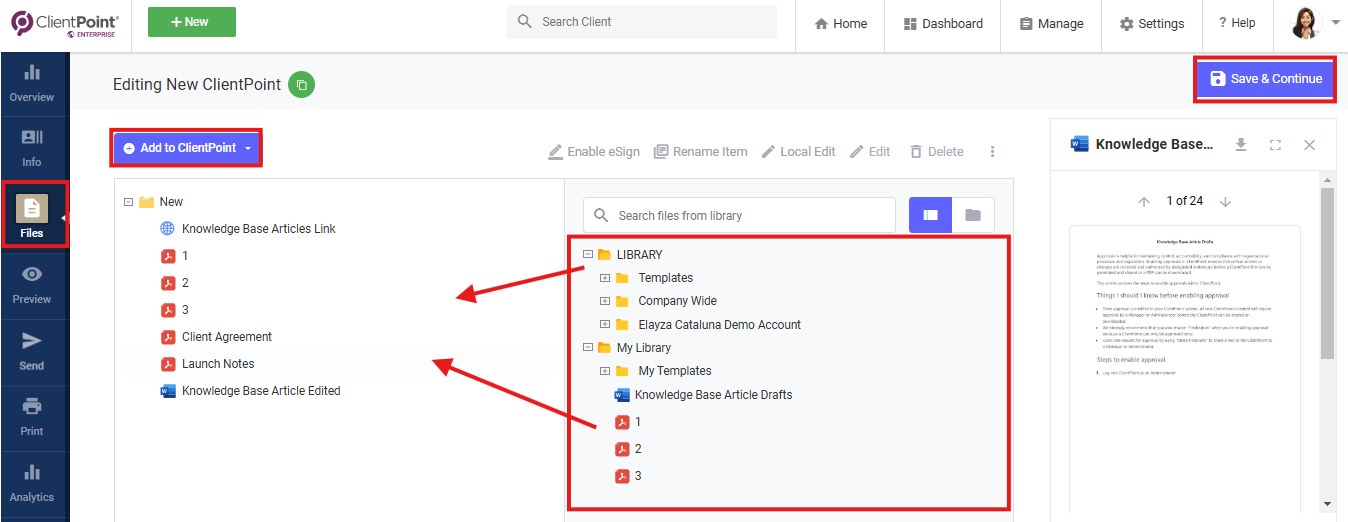 How to Create a ClientPoint – ClientPoint