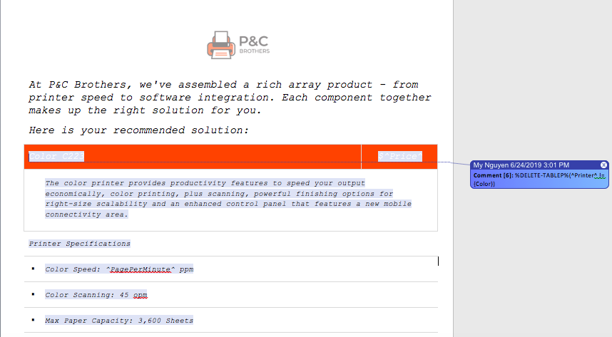 How to Use One Pass Template - Syntax for Conditions – ClientPoint