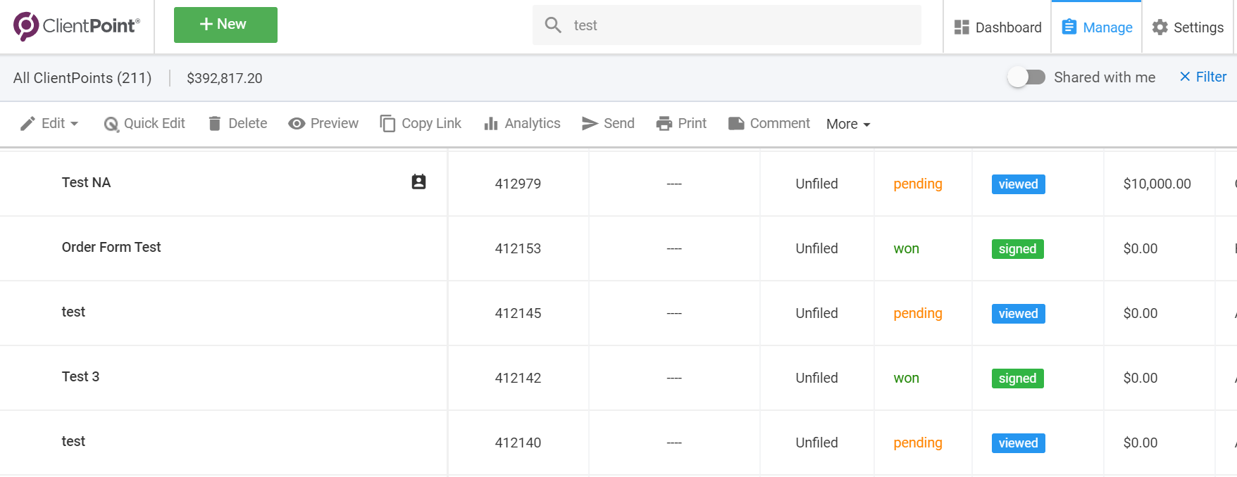 What's the difference between ClientPoint status and View status ...