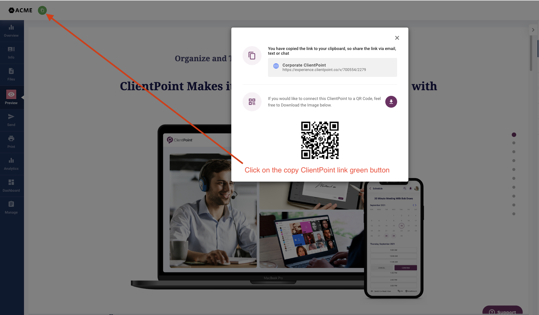 How to Use ClientPoint Enterprise QR Codes – ClientPoint