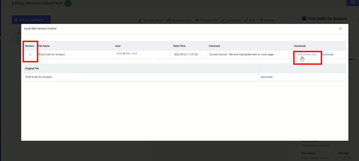 How to use ClientPoint Redlining & Revision Process – ClientPoint