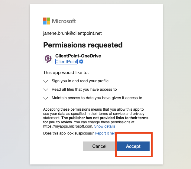 Connecting your Microsoft OneDrive with the Content Library to Import ...